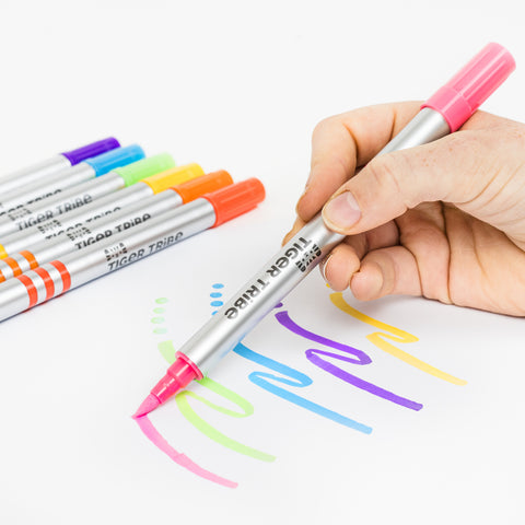 Dual-Tip Paint Pens - Tiger Tribe – Peppa Penny