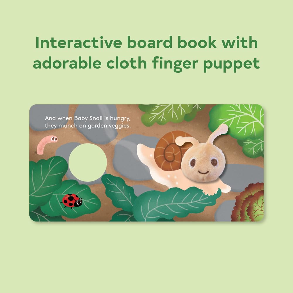 Baby Snail: Finger Puppet Book - Kids Book