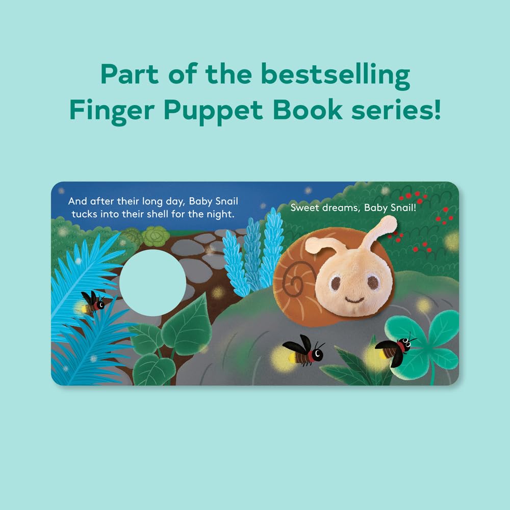 Baby Snail: Finger Puppet Book - Kids Book