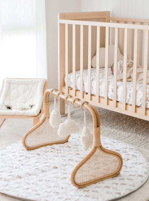 Waterproof Cot Sheet & Mattress Protector - Oakwood Farm - Bambella De ...