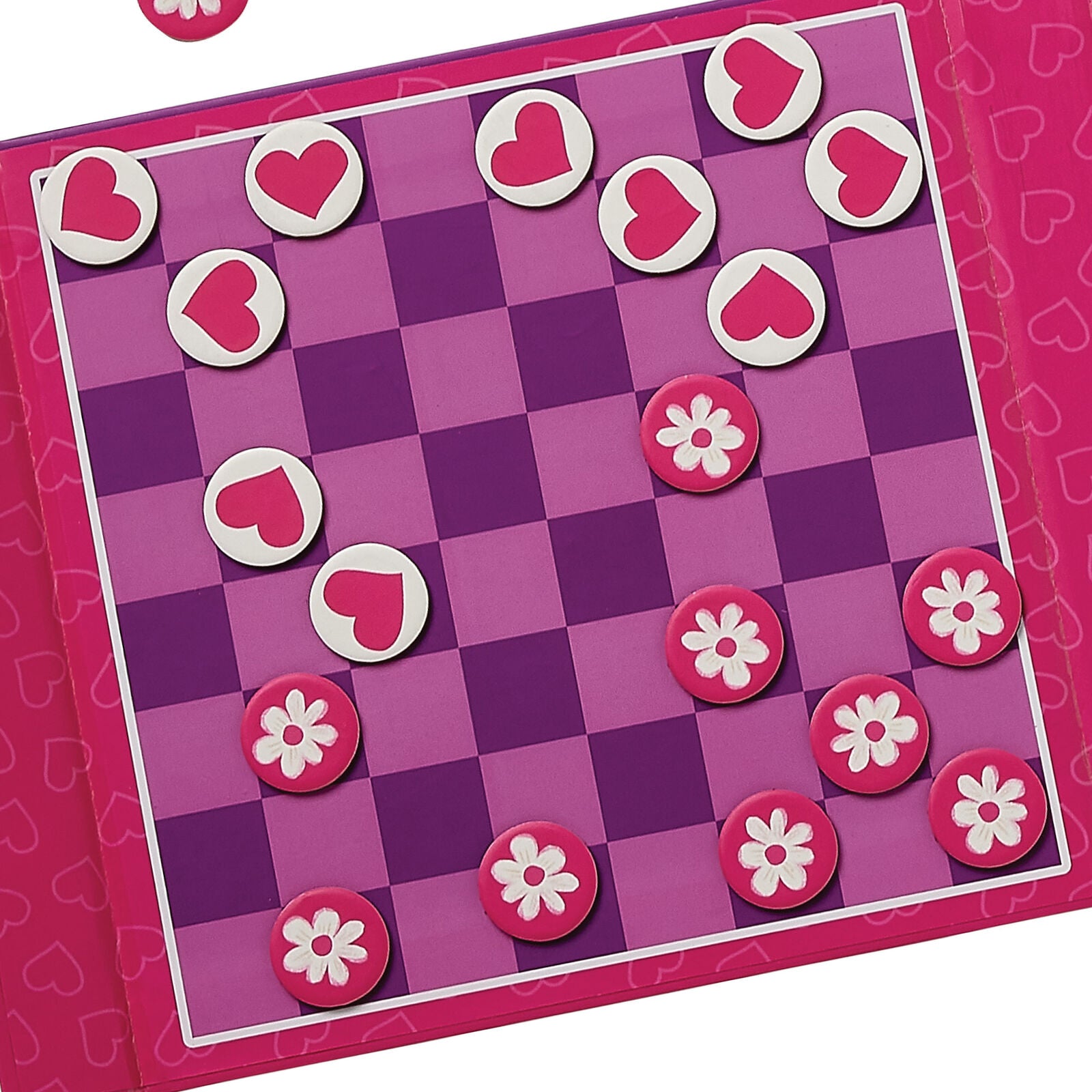Magnetic Game - Tic Tac Toe & Checkers - Unicorn - Crocodile Creek