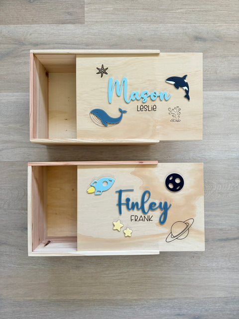 Custom Keepsake Box - Space - Luma Light – Peppa Penny