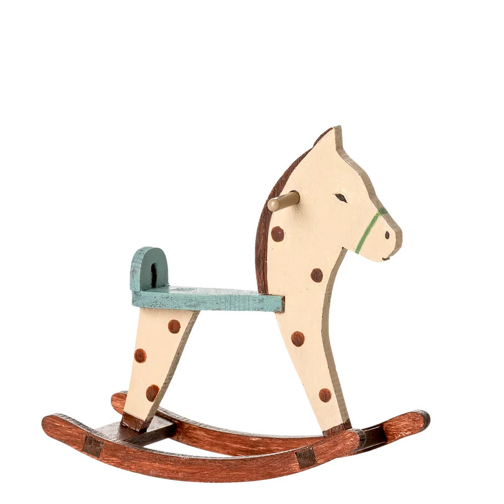 Rocking Horse Mouse Spotted - Maileg
