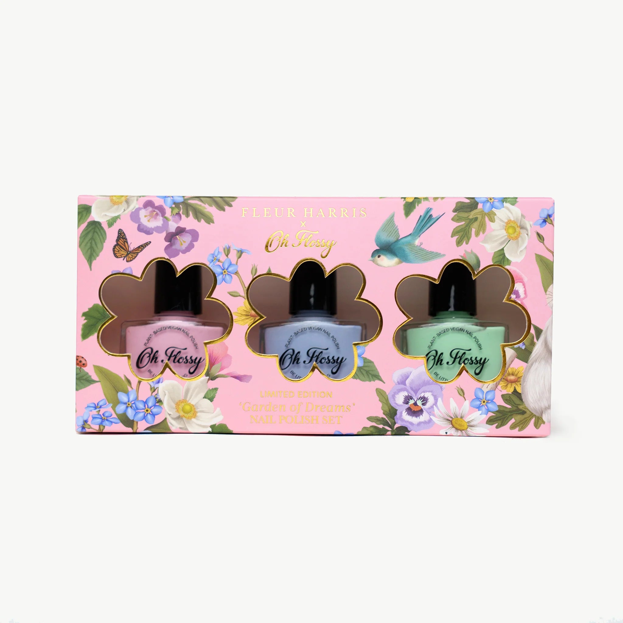 Fleur Harris - Fairyland Collection Nail Polish Set - Oh Flossy
