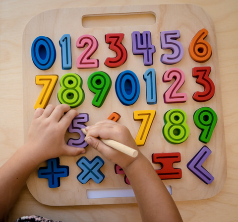 Handcarry 123 Number Trace Puzzle - Kiddie Connect – Peppa Penny