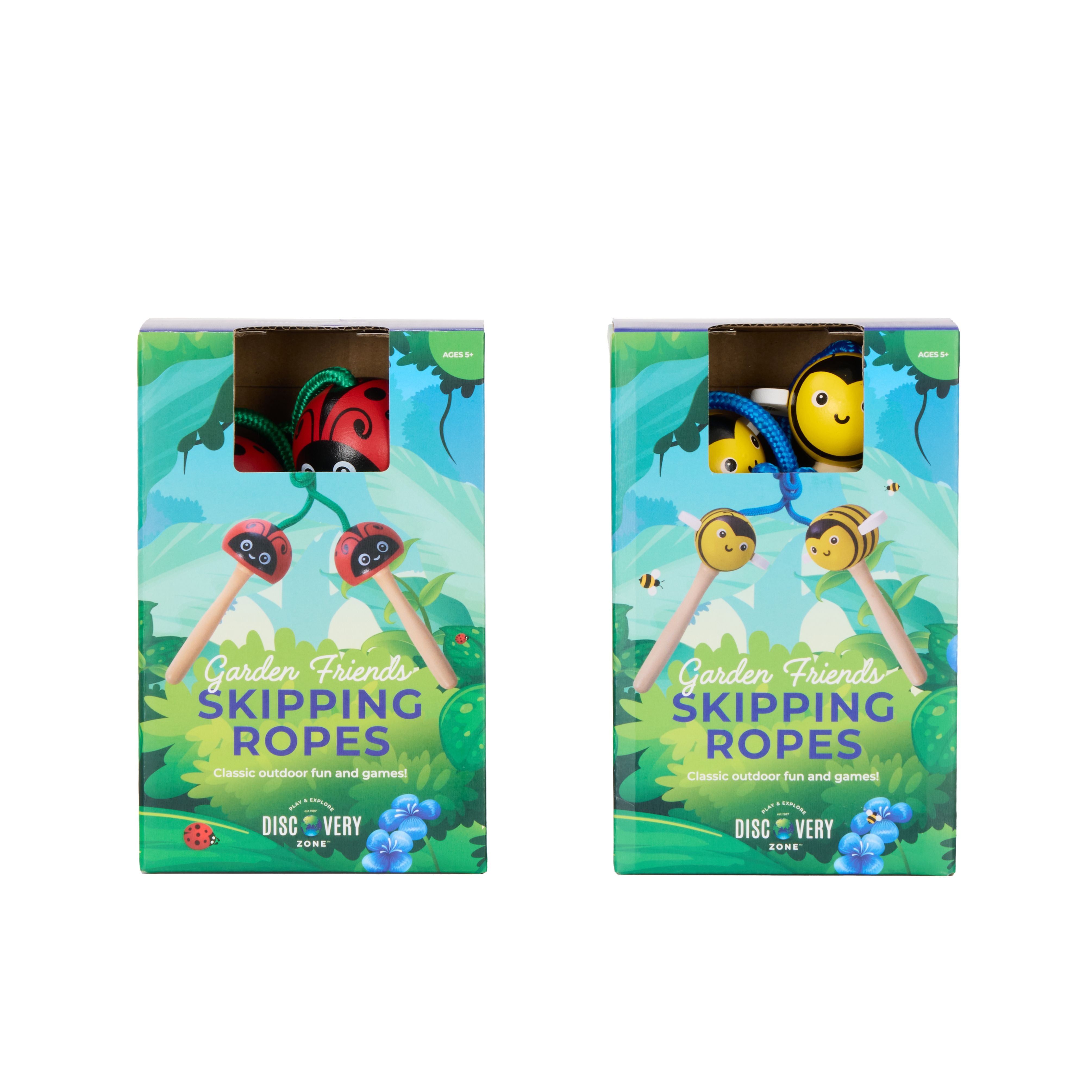 Wooden Skipping Rope - Garden Animals - IS GIFT - DISCOUNTED