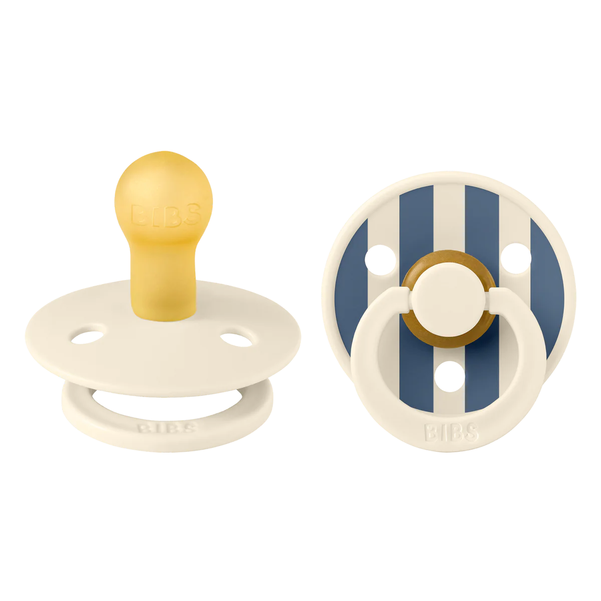 Studio Colour - Pin Ivory Steel Mix - Size One - BIBS Denmark