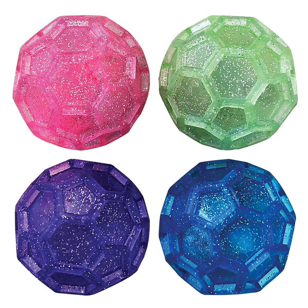 Light Up Glitter Geo Ball - IS GIFT