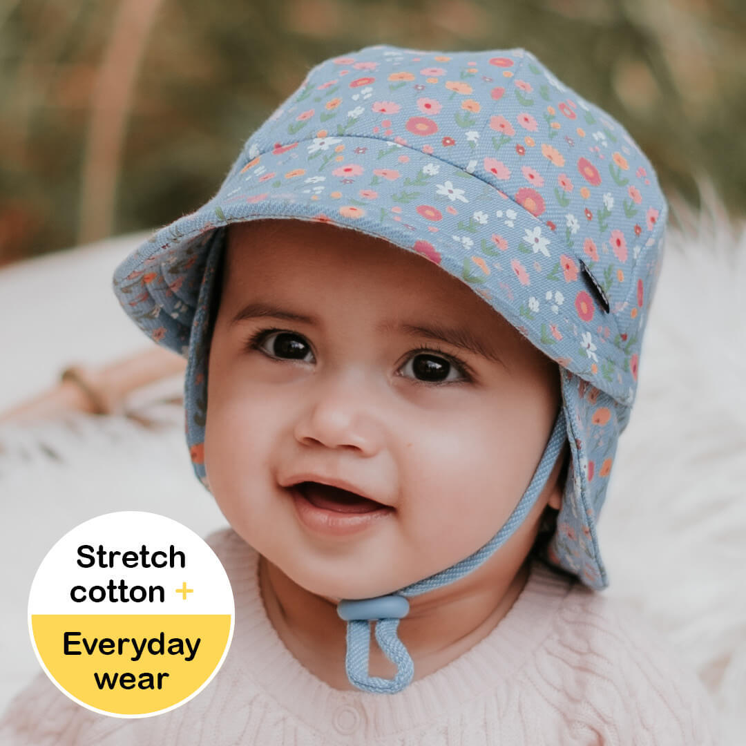 Legionnaire Flap Sun Hat - Bloom - Bedhead – Peppa Penny
