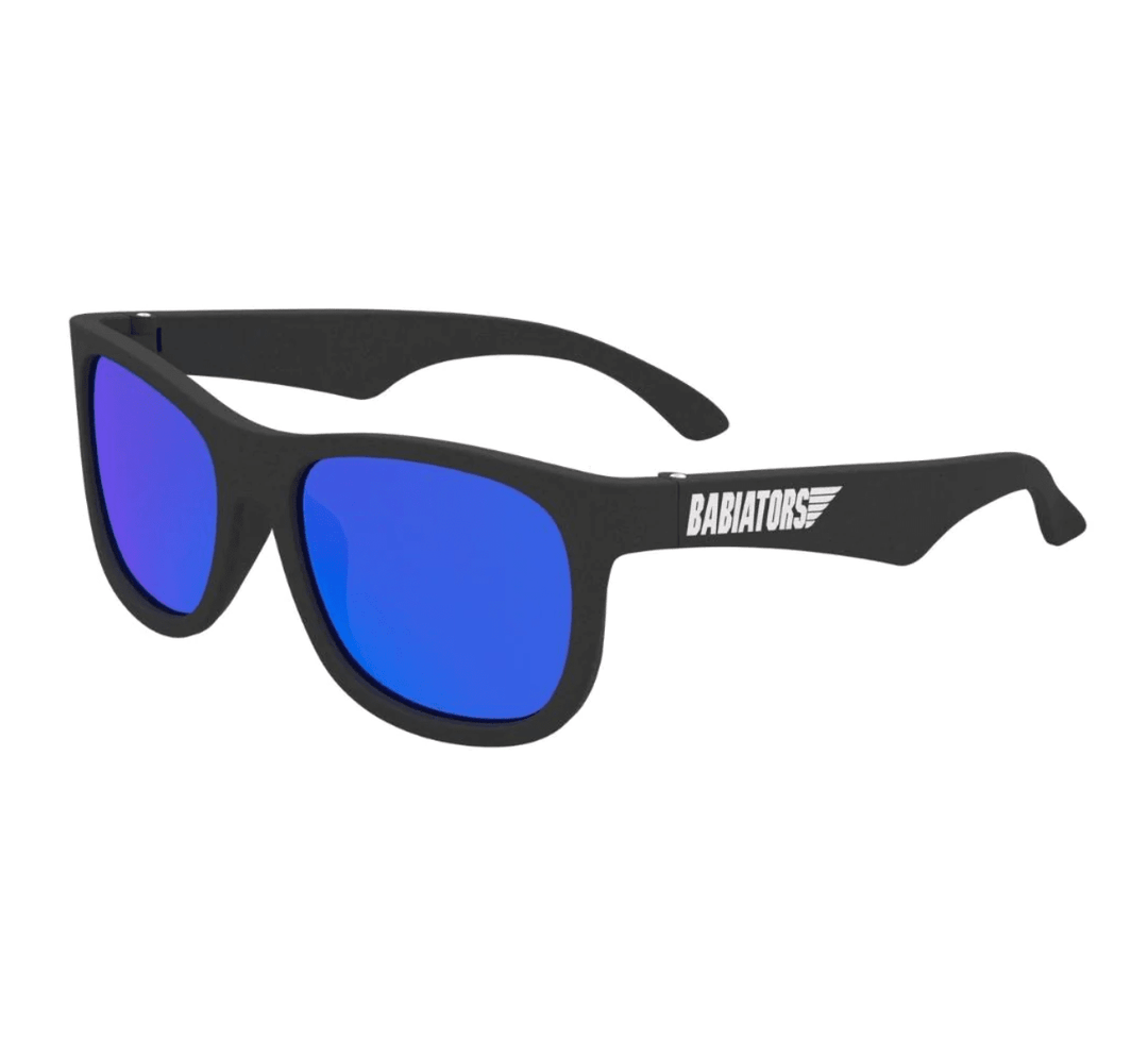 Jet Black - Polarized Navigators - Babiators Sunglasses – Peppa Penny