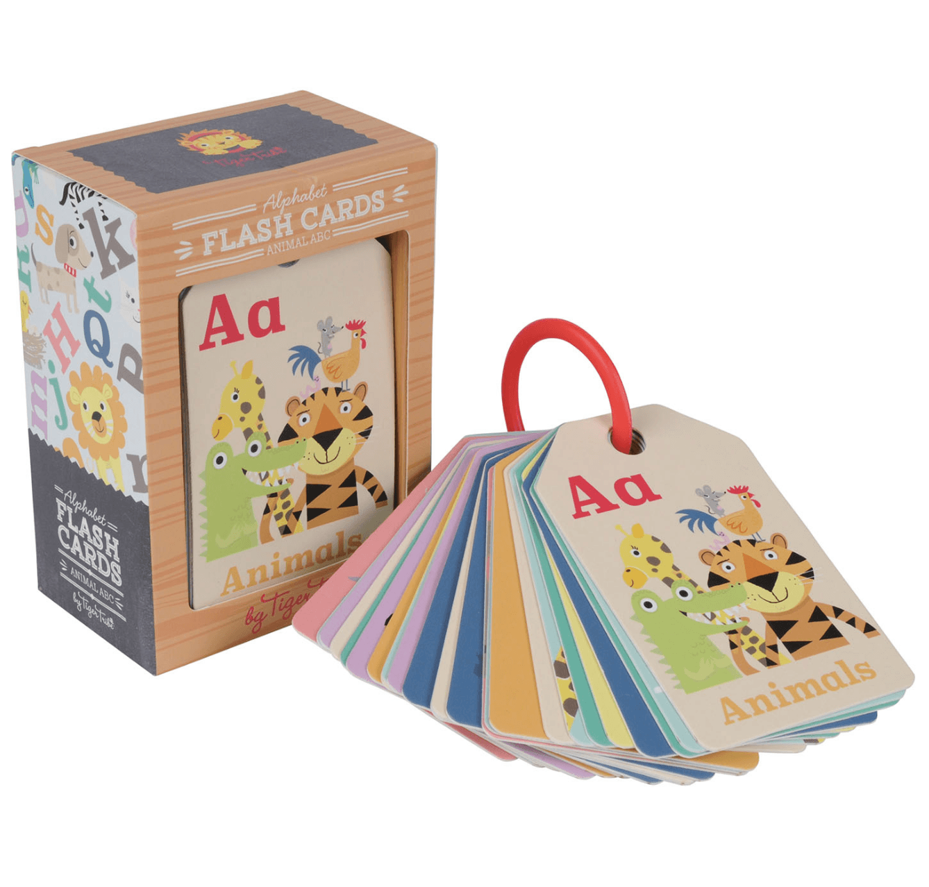 Flash Cards- Animal ABC - Tiger Tribe